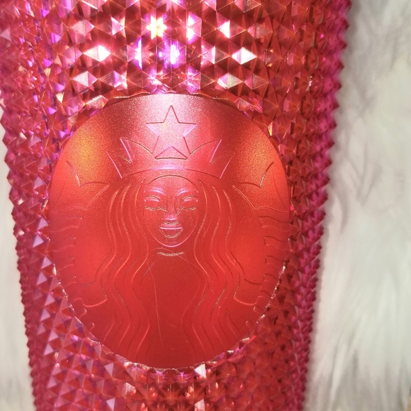 Starbucks | Other | Starbucks Holiday Studded Neon Pink Tumbler | Poshmark